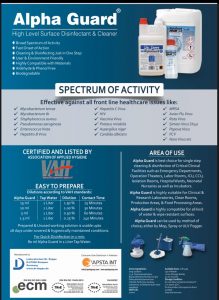 Alpha Guard (Disinfectants) – Shah Trading Corporation